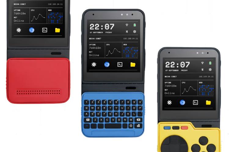 Mecha Comet A Modular And Open Source Linux Handheld